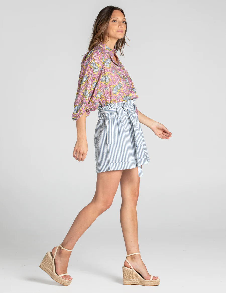 Tani Short - Hazel Stripe | Boom Shankar | FINAL SALE LAST SIZE 12 ...
